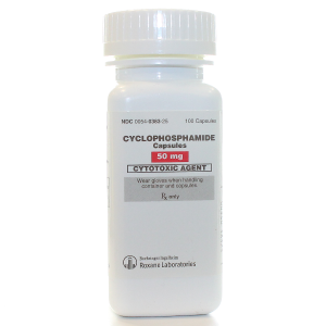 Cyclophosphamide Capsule prescribed for dogs and cats.